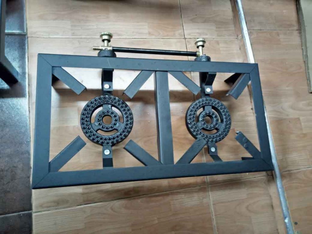 Biogas Double Burner - Blueflame Water & Energy Solutions